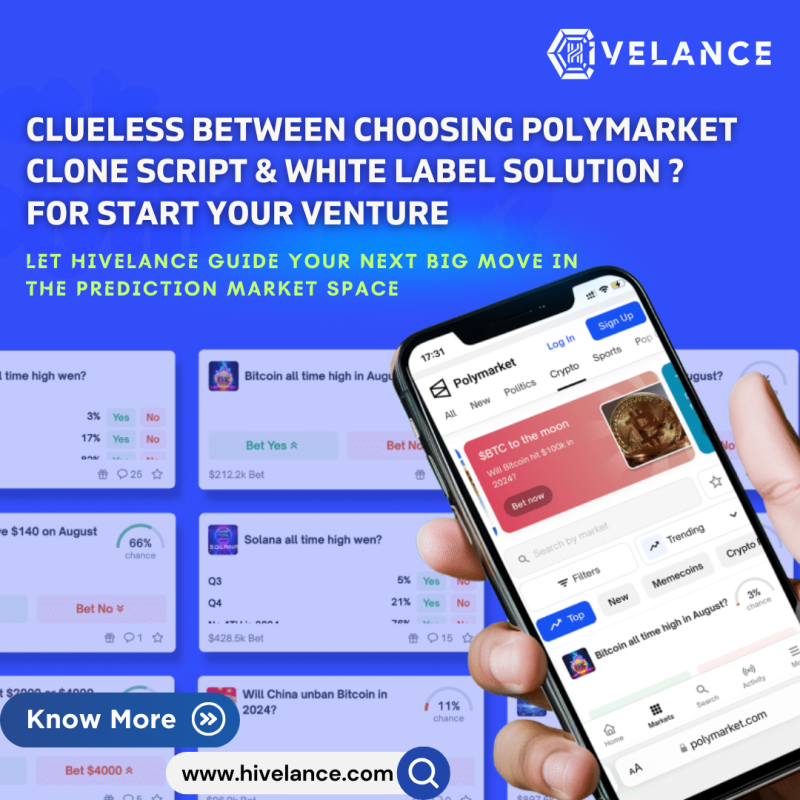Ready-Made or White Label? Hivelance’s Polymarket Clone Options for a Profitable 2025 Launch